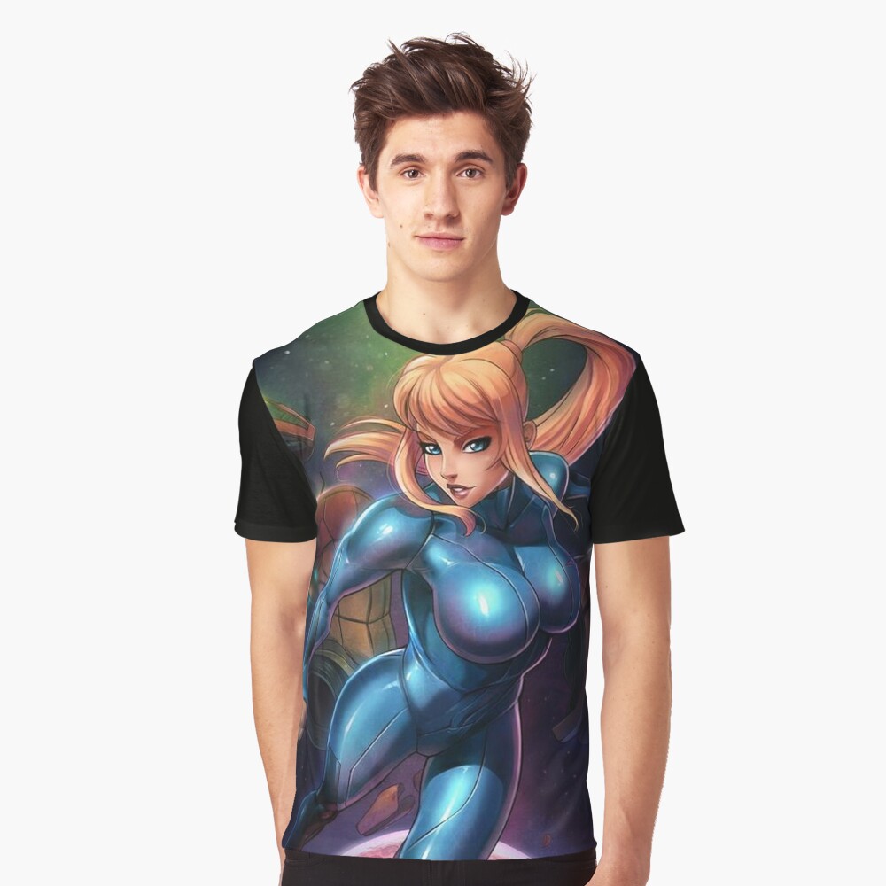 "Metroid" T-shirt for Sale by saikoy | Redbubble | metroid graphic t ...