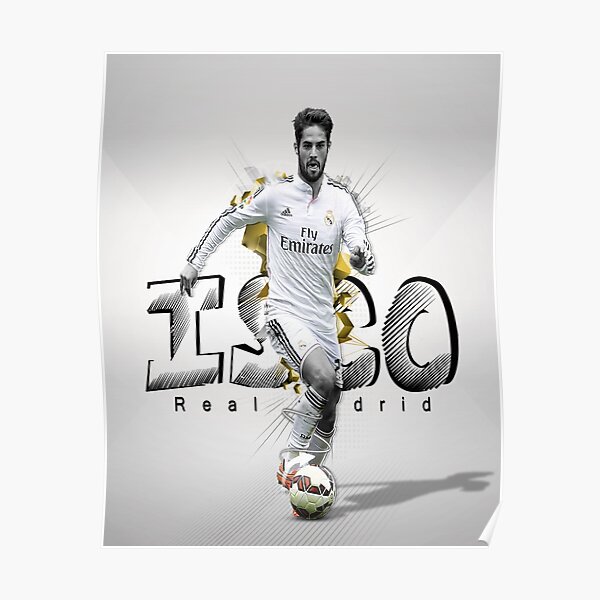 "Isco Wallpaper " Poster for Sale by jordanpuncen | Redbubble