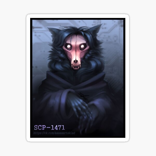 "SCP 1471" Sticker by teepateepa168 | Redbubble
