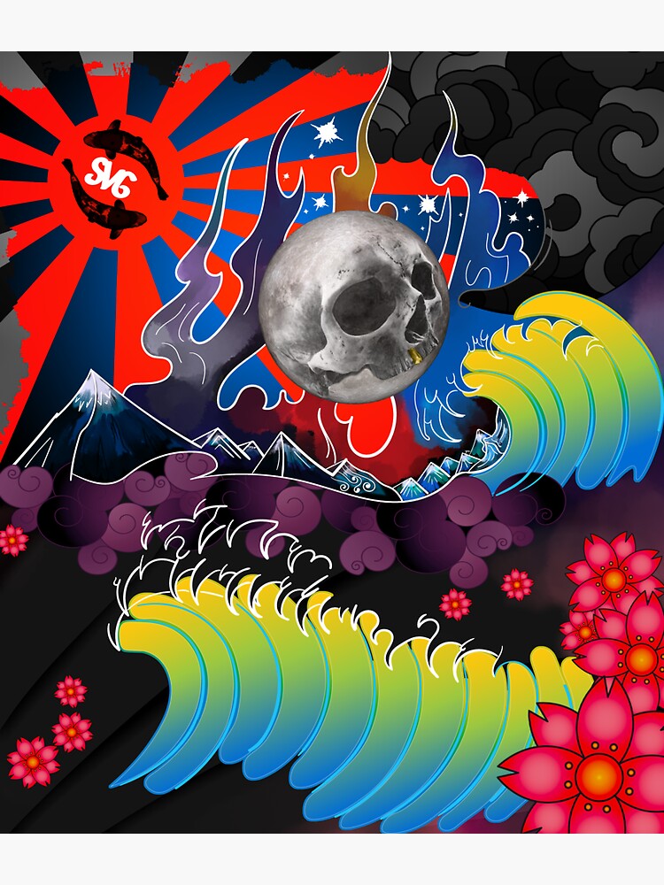 "Japanese Savage Tattoo" Sticker for Sale by SVGDESIGN | Redbubble