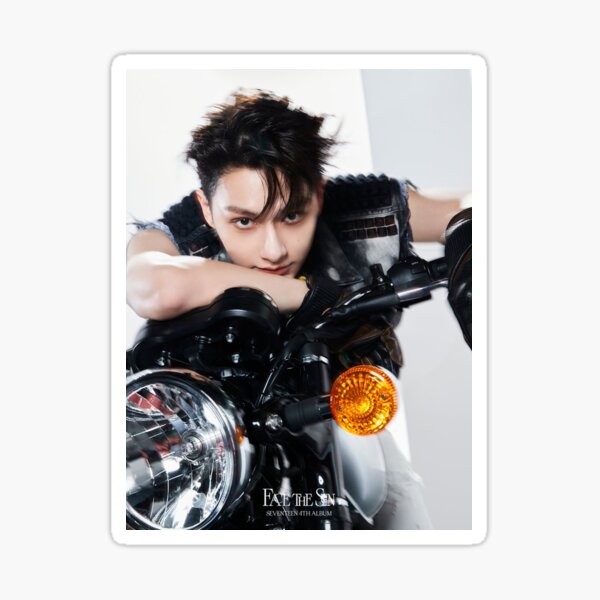 "Seventeen Jun "Face the Sun"" Sticker by HaloHaloShine | Redbubble