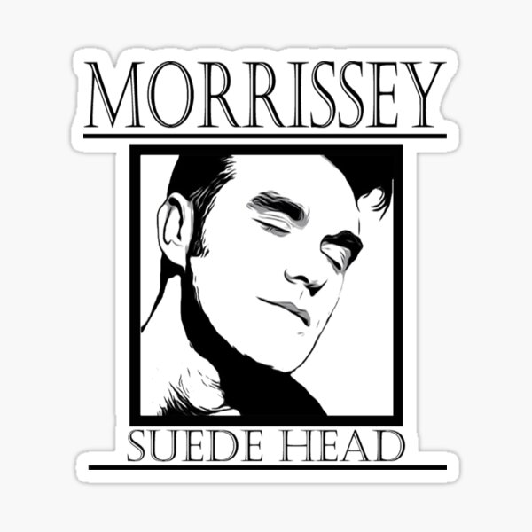 "Morrissey - English singer-songwriter" Sticker for Sale by csentancecw ...