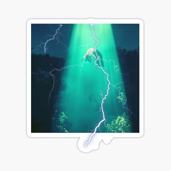 "Aesthetic Thunderstorm Design" Sticker by JuniorBobo | Redbubble