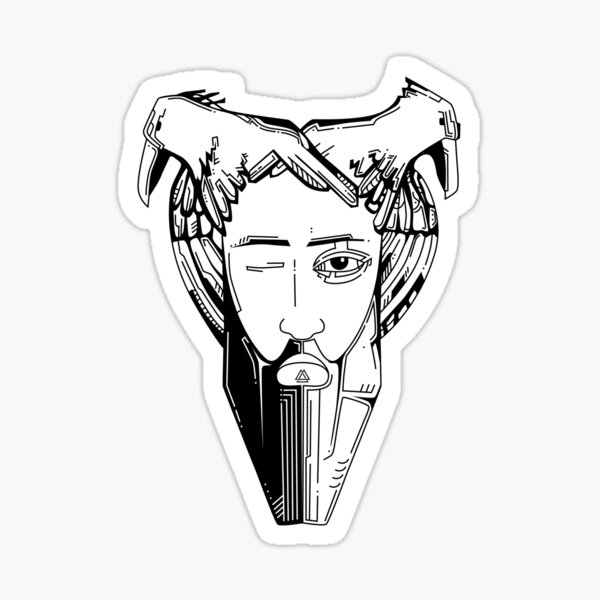 "ODIN" Sticker by yatskhey | Redbubble