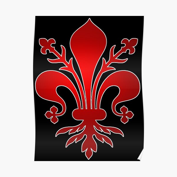 "Florence, Medici family symbol logo" Poster for Sale by ideasfinder ...