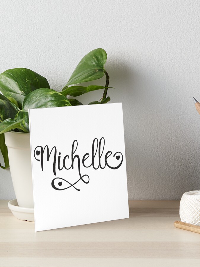"Michelle Name, Michelle Calligraphy, Gift for Michelle, Custom Gift ...
