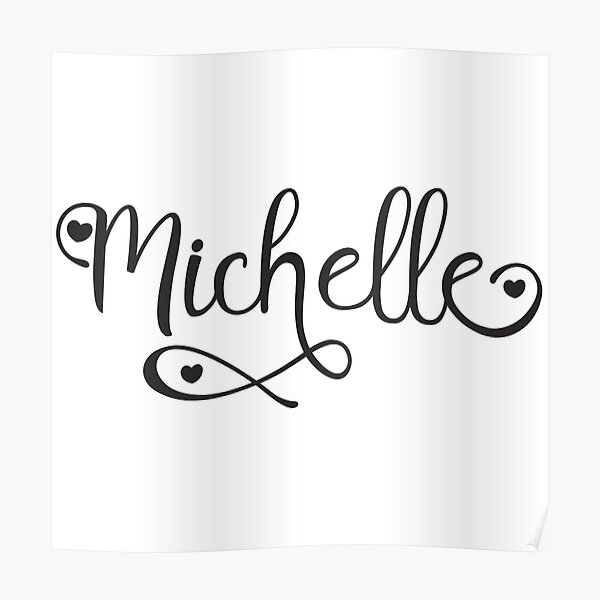 "Michelle Name, Michelle Calligraphy, Gift for Michelle, Custom Gift ...