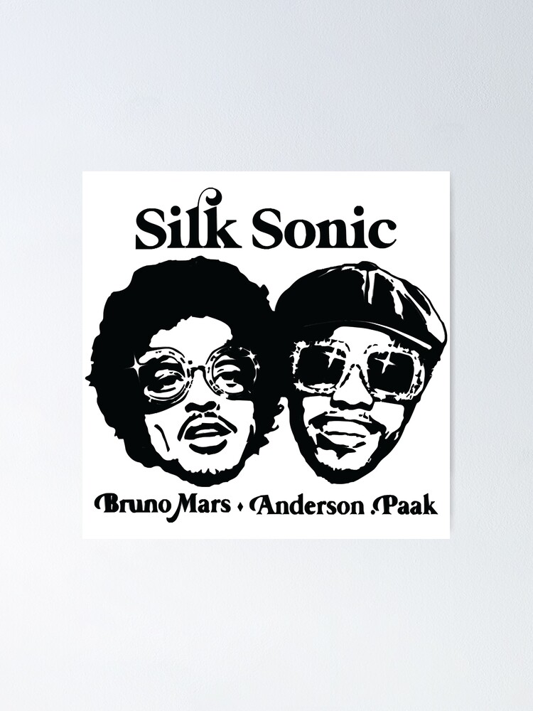 "Silk Sonic" Poster for Sale by OcerGain11 | Redbubble