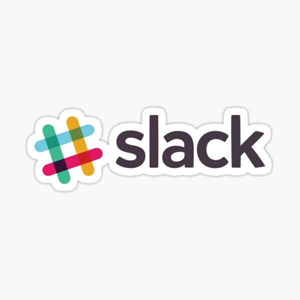 "Slack with text" Sticker for Sale by stoorzender | Redbubble