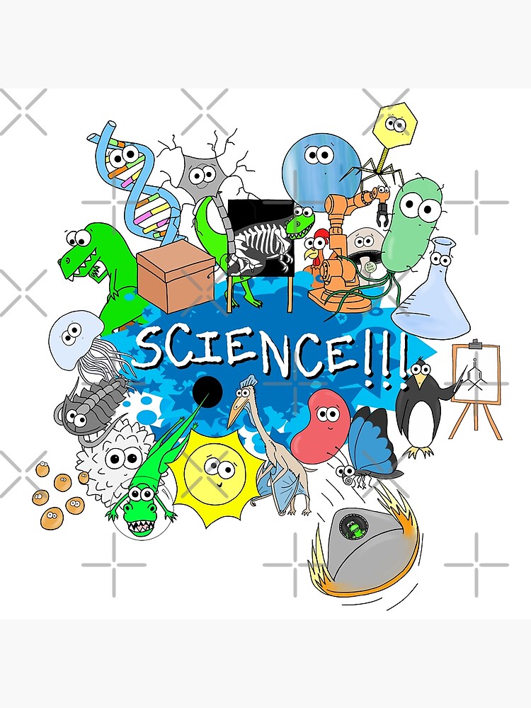 "Cute Science Explosion!" Art Print for Sale by AdrienneBody | Redbubble