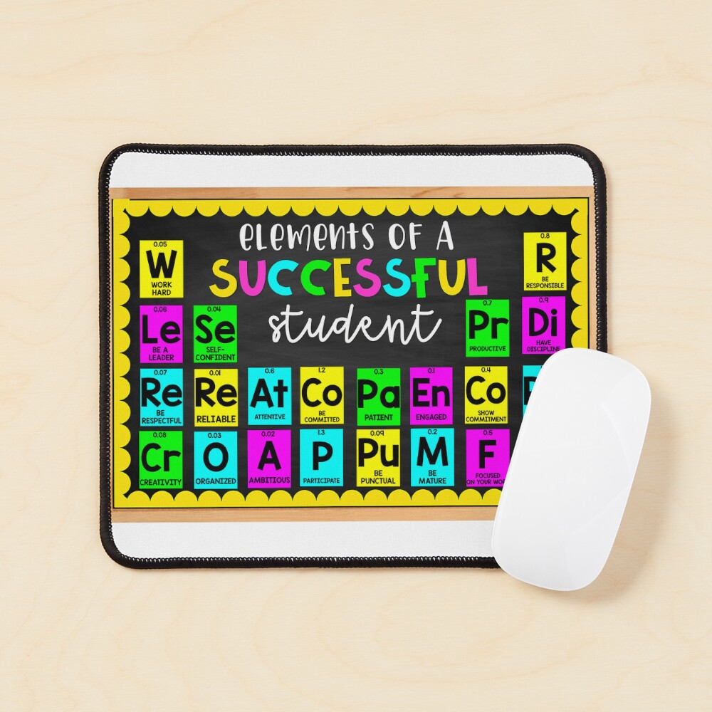 "Elements Of A Successful Student" Poster for Sale by UweSchroeder ...