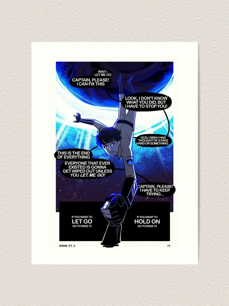 "what if iswm was a comic book?" Art Print for Sale by valeriapryanik ...