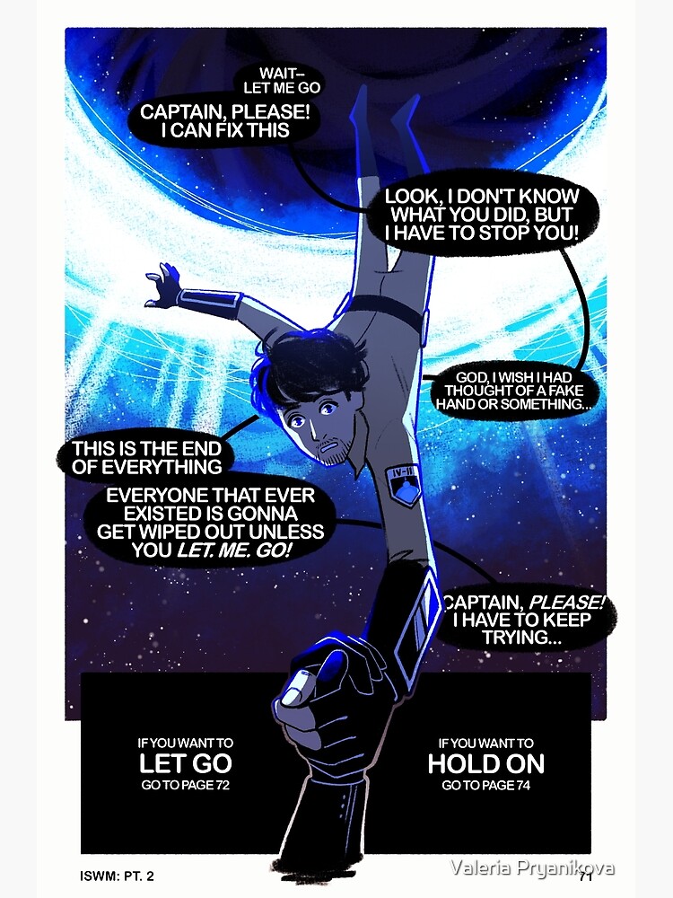 "what if iswm was a comic book?" Art Print for Sale by valeriapryanik ...