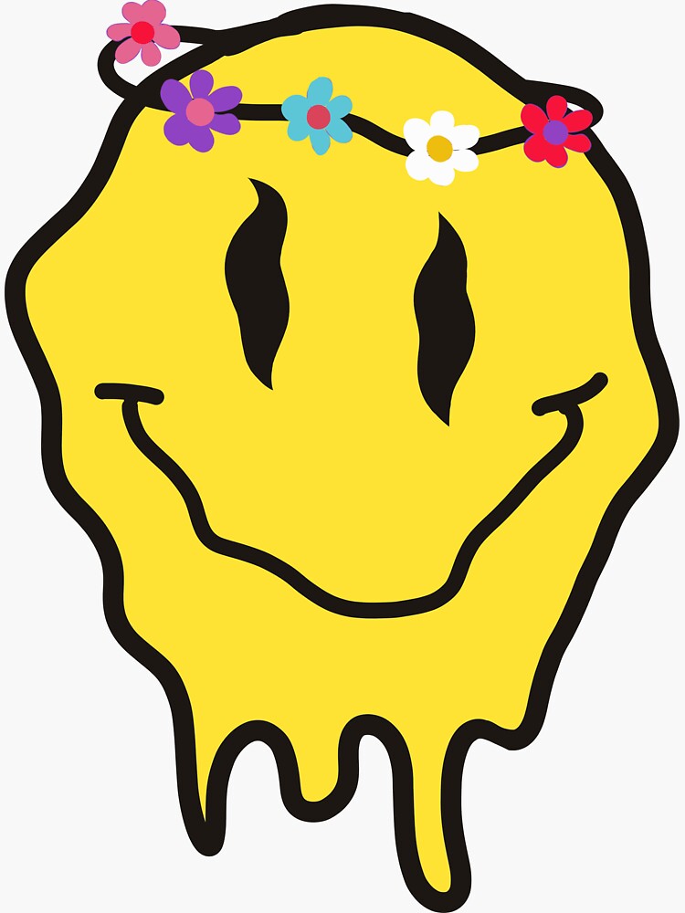 "Smiley with a tiara" Sticker for Sale by StalkAmaze20 | Redbubble
