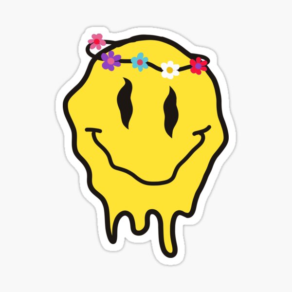 "Smiley with a tiara" Sticker for Sale by StalkAmaze20 | Redbubble