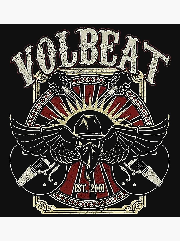 "Volbeat design band - logo" Poster for Sale by okolodziejski2t | Redbubble