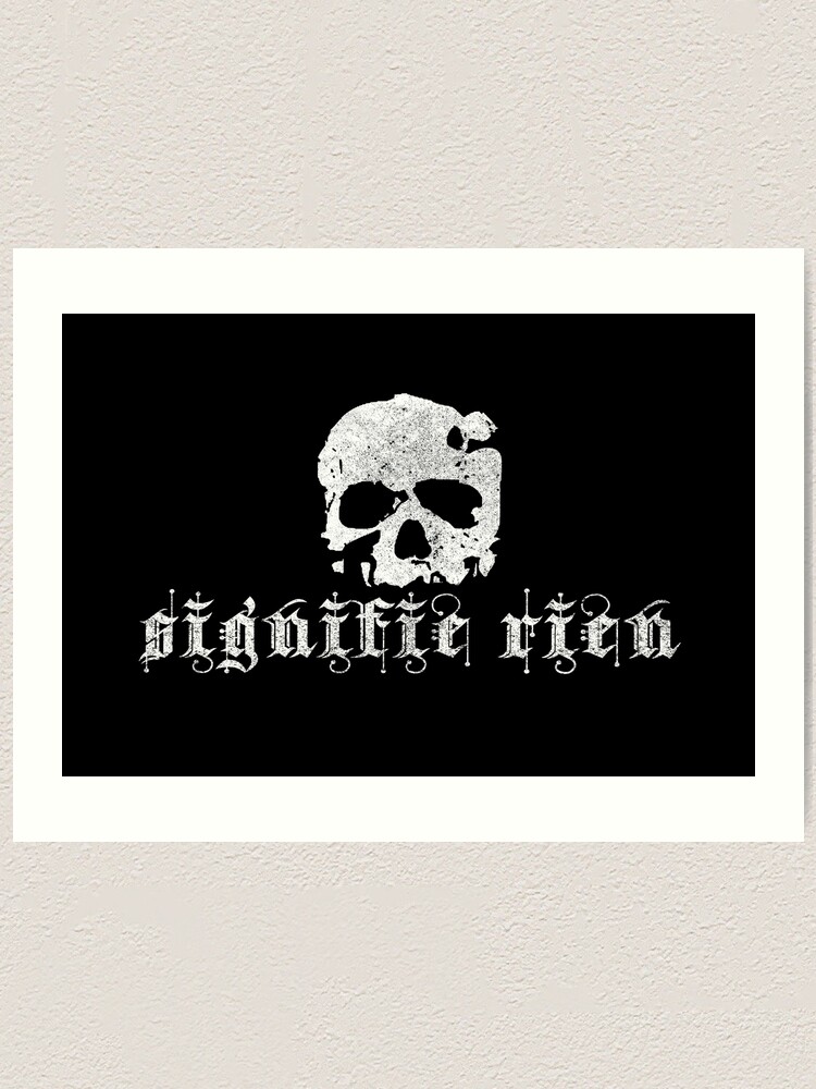 "Signifie Rien - Signifying Nothing - Macbeth" Art Print for Sale by ...