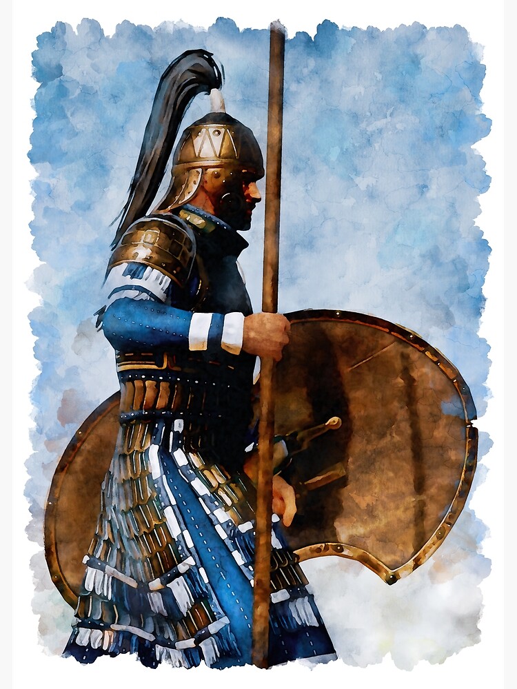 "Greek Hoplites" Poster for Sale by ErianAndre | Redbubble