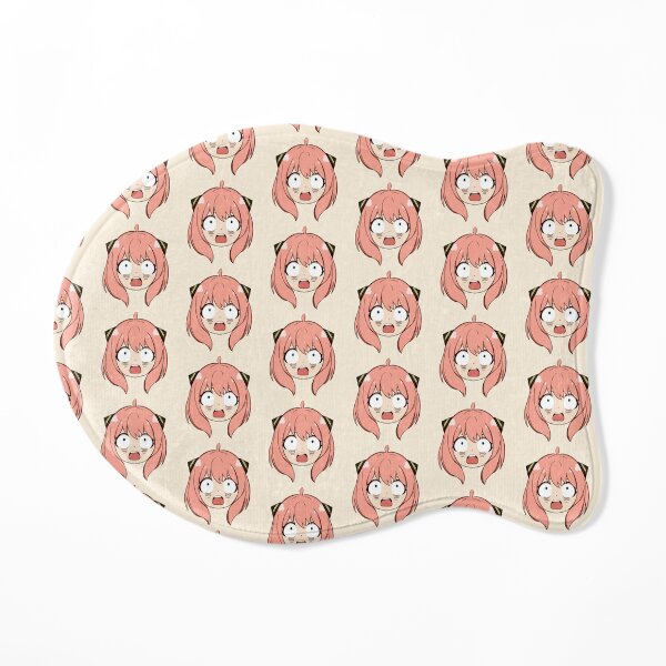 "Anya Scared Face - Spy X Family Fanart" Pet Mat by aeeenry | Redbubble