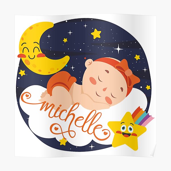"Baby Michelle, Michelle Baby Shower, Gift for Michelle, Personalized ...