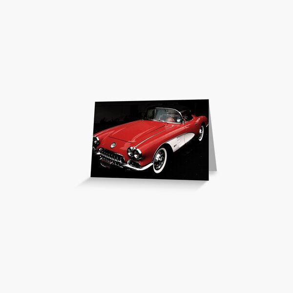 Corvette Greeting Cards | Redbubble