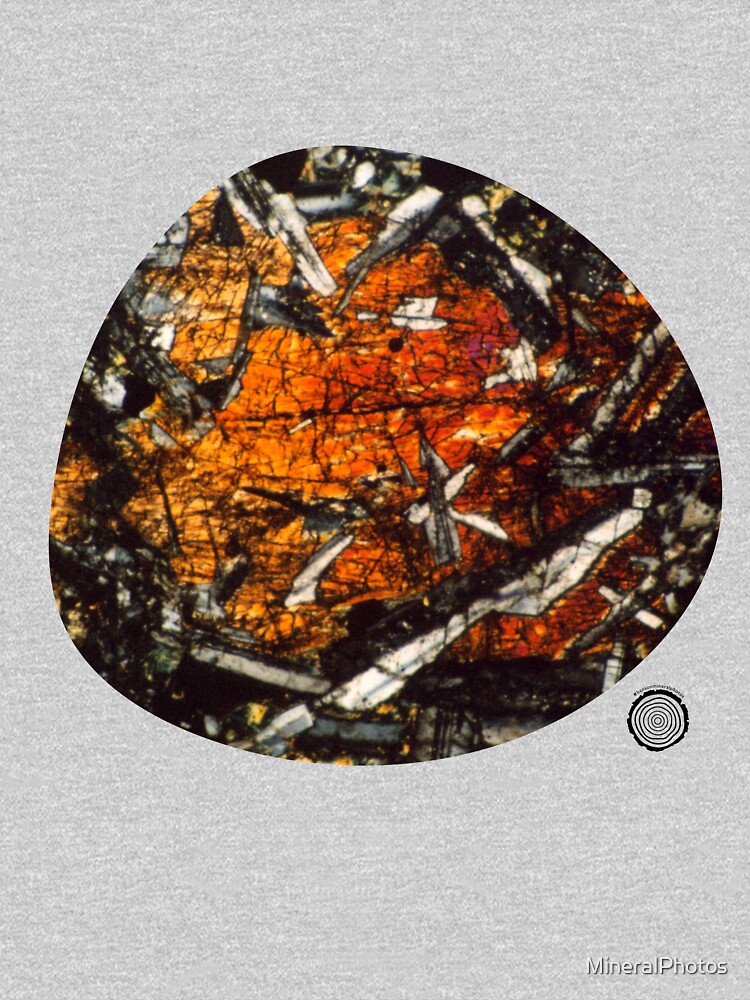 "Pyroxene Crystals Mineral Thin Section Photo" T-shirt for Sale by ...