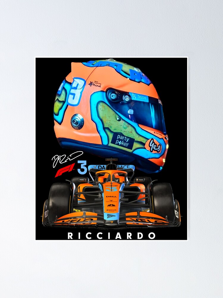 "Poster Daniel Ricciardo Vintage Retro" Poster for Sale by OrtizCarson ...