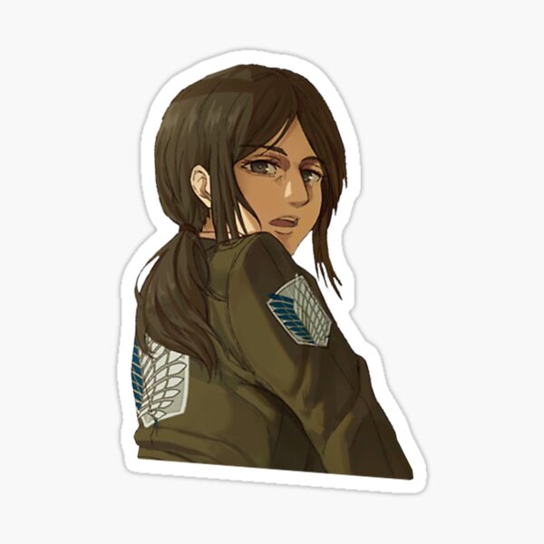"Pieck" Sticker by StafanoDesign | Redbubble