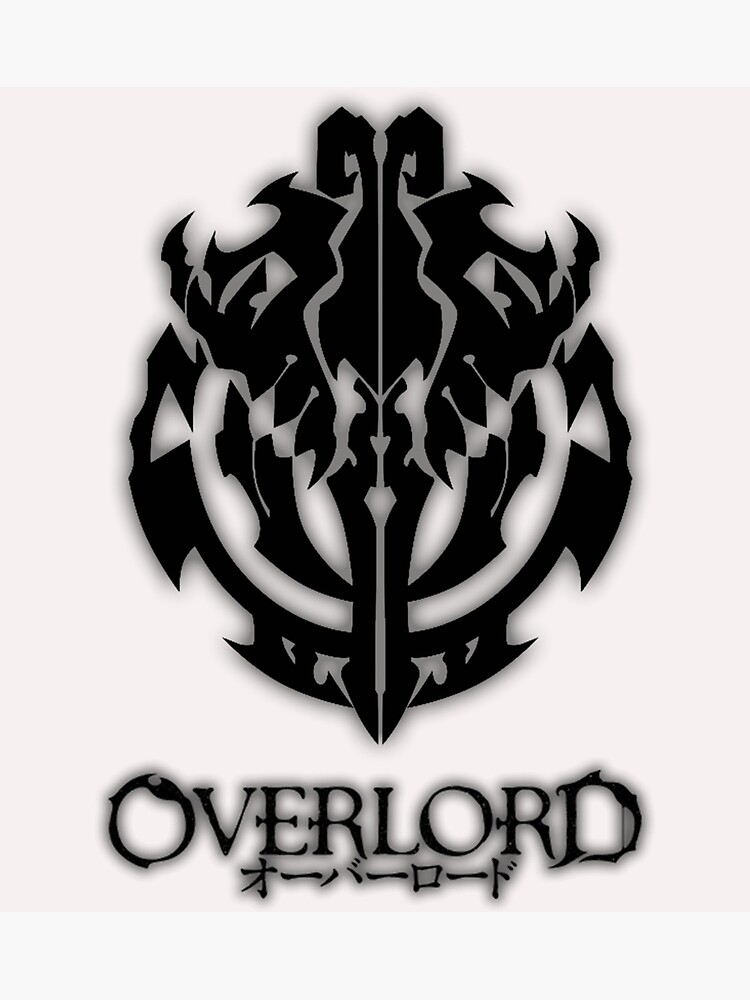 "Overlord Anime Guild Emblem - Ainz Ooal Gown" Poster for Sale by ...