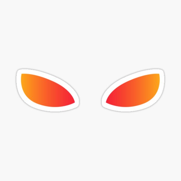 "Ninja Eyes Essential" Sticker for Sale by dagisgptostef | Redbubble