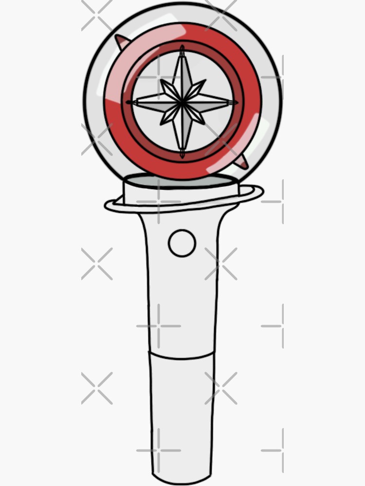 "[SKZ] Nachimbong 나침봉" Sticker by helianthussun | Redbubble