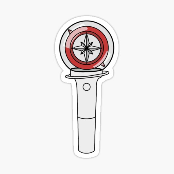 "[SKZ] Nachimbong 나침봉" Sticker by helianthussun | Redbubble