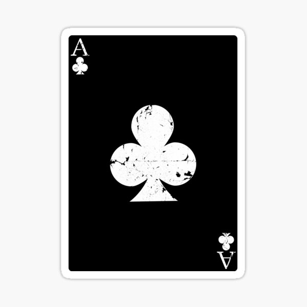"Ace of Clubs Poker Playing Card Halloween Costume Essential Plain ...