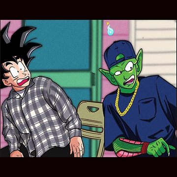 "Dragon Ball Z Friday Daaaamn" Sticker for Sale by FloBeha | Redbubble