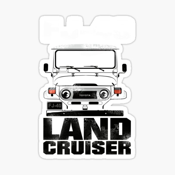"Land Cruiser" Sticker for Sale by FayeWright93 | Redbubble