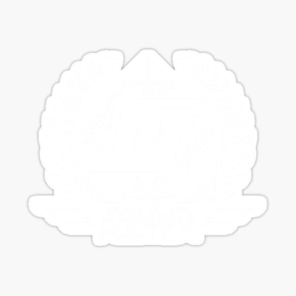 "Sound Voltex Logo - White Essential T-Shirt" Sticker by PatricManges ...