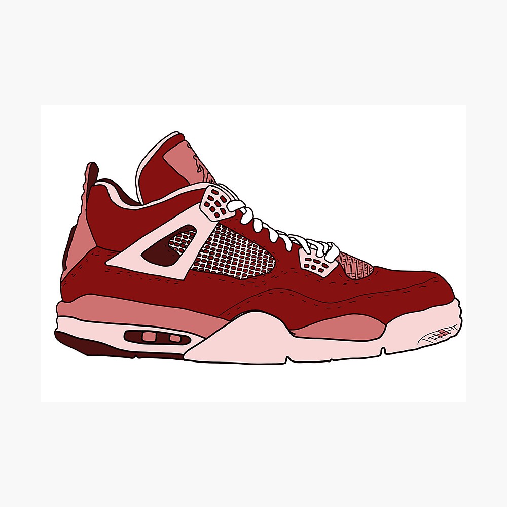 Nike Air Jordan Retro 4 Red