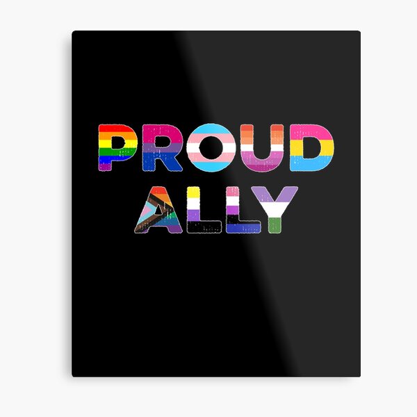 Lámina metálica «Orgulloso aliado, Desfile de demonios del mes del ...