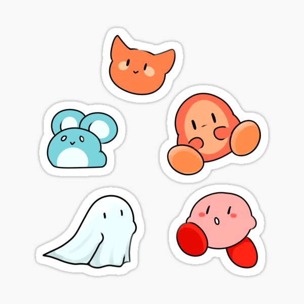 "Round Monsters!" Sticker for Sale by lexissketches | Redbubble