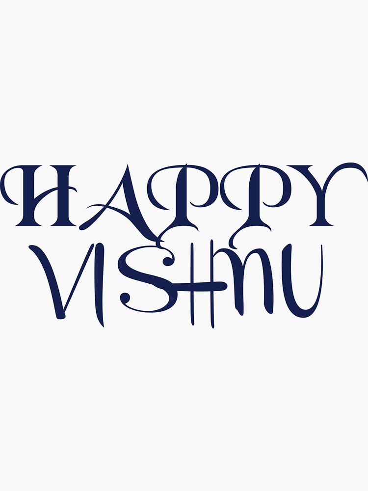 "Happy vishu design Sticker" Sticker for Sale by MiloSmith | Redbubble