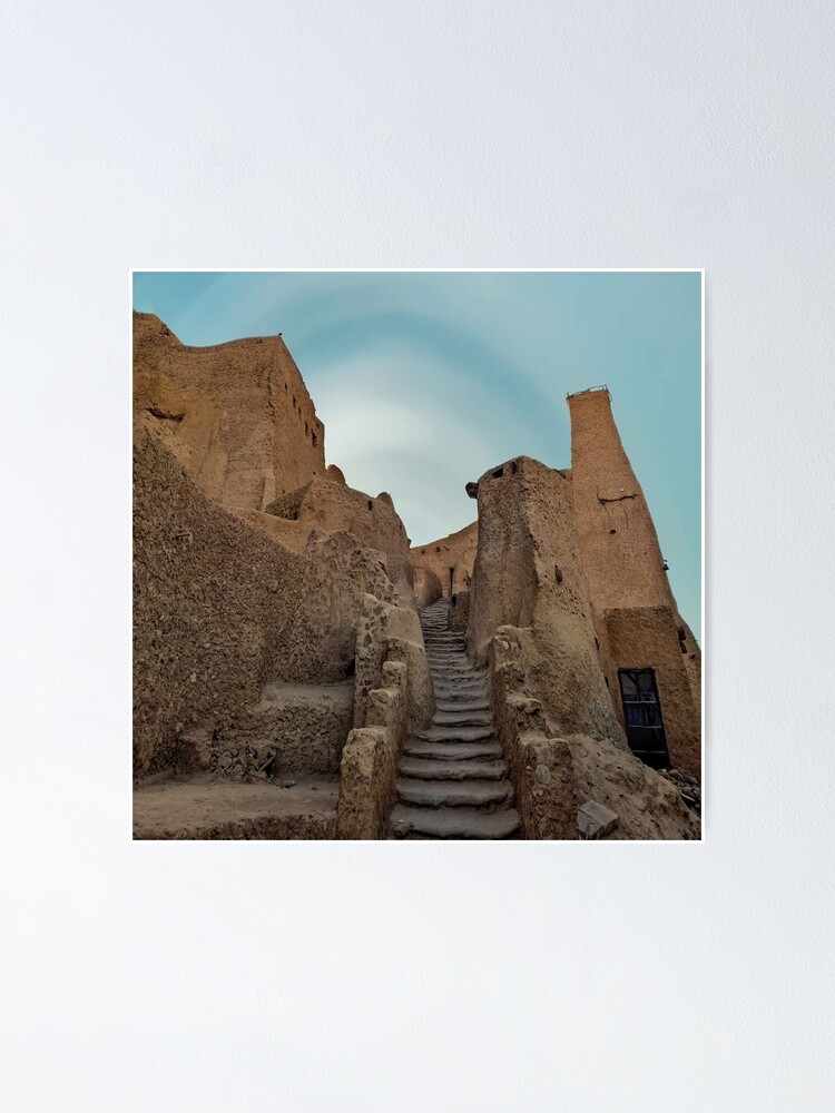 "A building from the ancient Egyptian civilization." Poster for Sale by ...