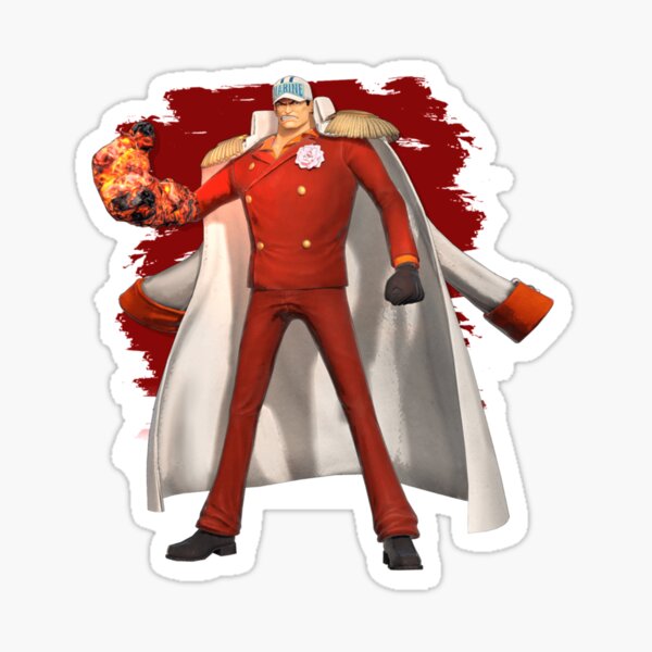 "Copy of Akainu One Piece1712.png" Sticker for Sale by DeannGSchilHR ...