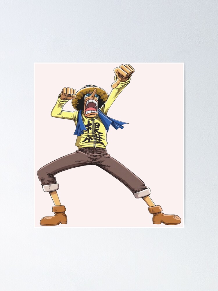 "Copy of Usopp one piece1778.png" Poster for Sale by DeannGSchilHR ...