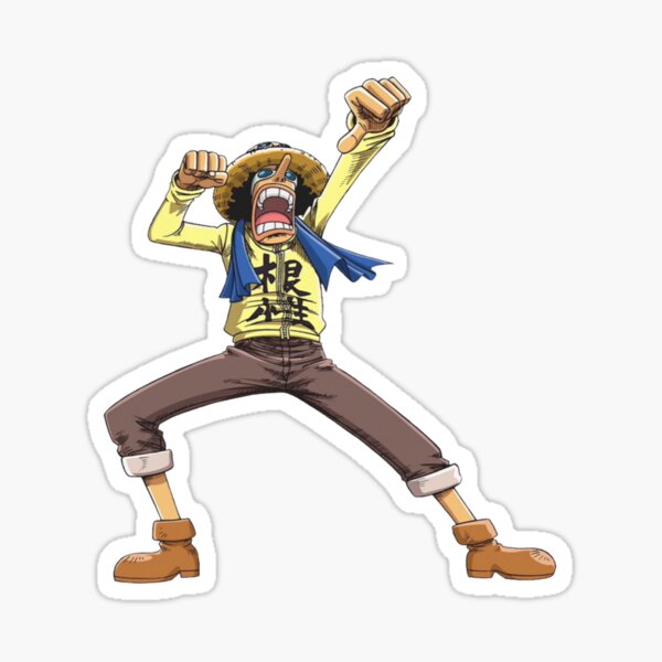 Pegatina «Copia de Usopp one piece1778.png» de DeannGSchilHR | Redbubble