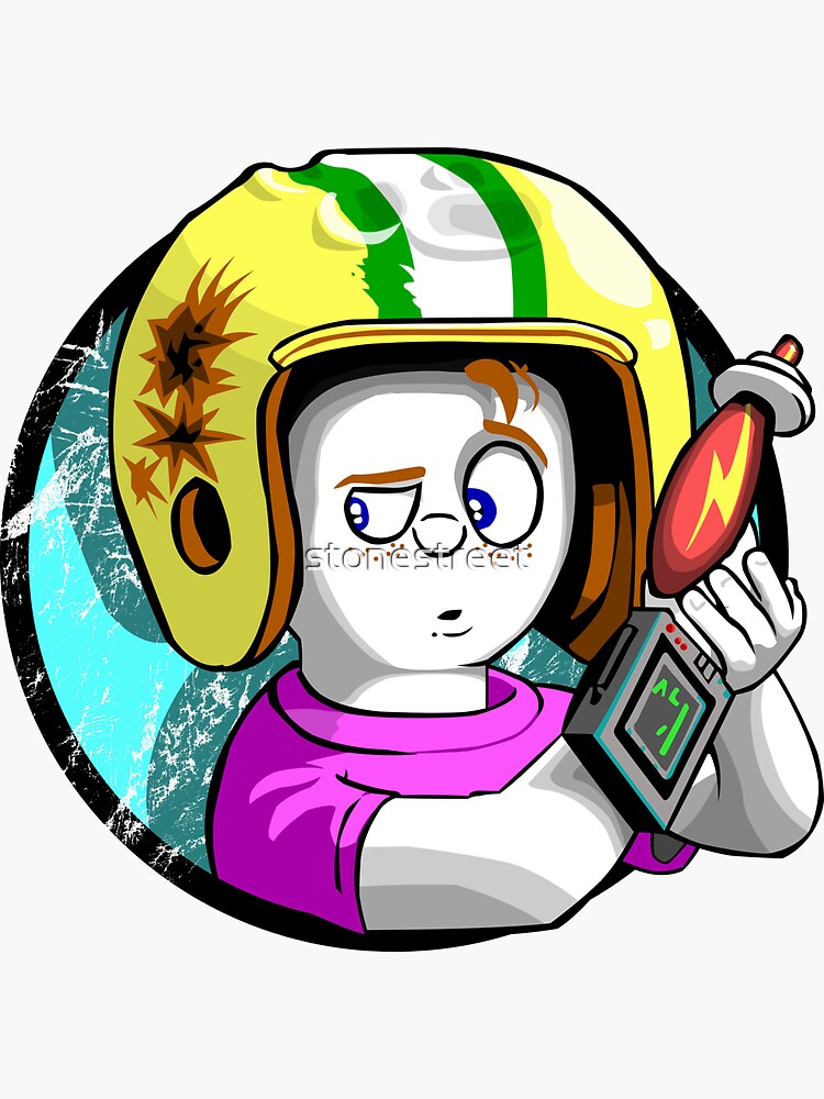 "Commander Keen" Sticker for Sale by stonestreet | Redbubble