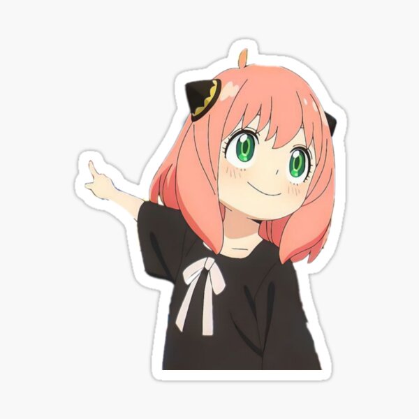 "Anya" Sticker by TanjaSkrkic | Redbubble