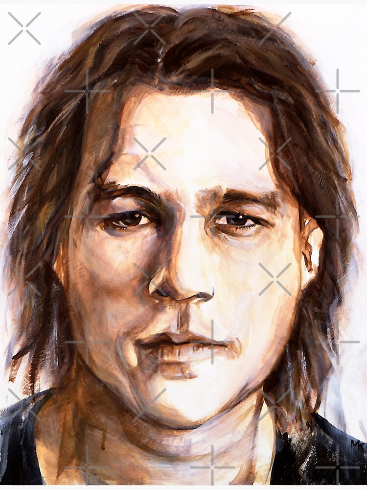 "Beautiful Model Heath Ledger Tribute Awesome For Movie Fans" Sticker ...