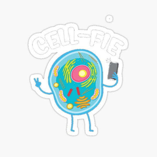 "Selfie Science Cellfie Science biology Teacher " Sticker for Sale by ...
