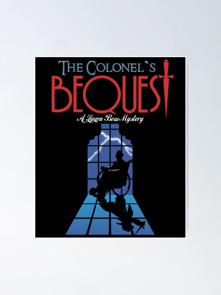"The Colonel's Bequest Vintage Computer Game Box Art - Sierra On Line ...