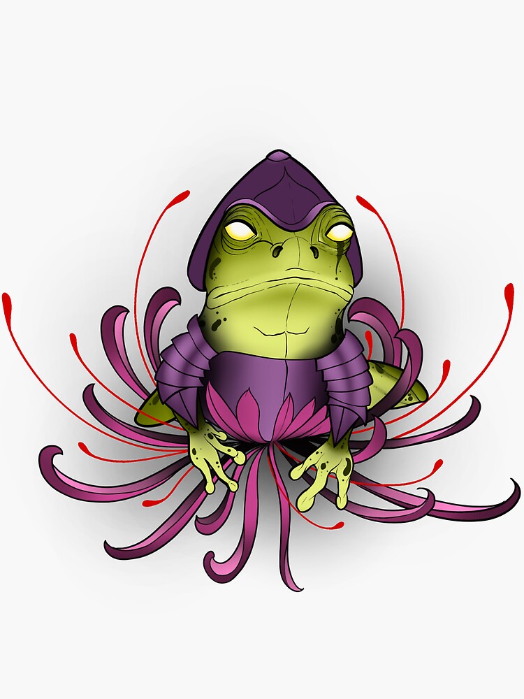 "General Frog " Sticker for Sale by asaf-yatzkan | Redbubble